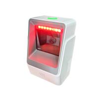 China Square Shaped Auto Sensing Tabletop Barcode Scanner 1D 2D QR For Supermarket Stores for sale