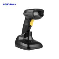 China 2.4GHz Wireless Global Shutter 2D Hand Barcode Scanner With 2200mAH Battery OEM for sale