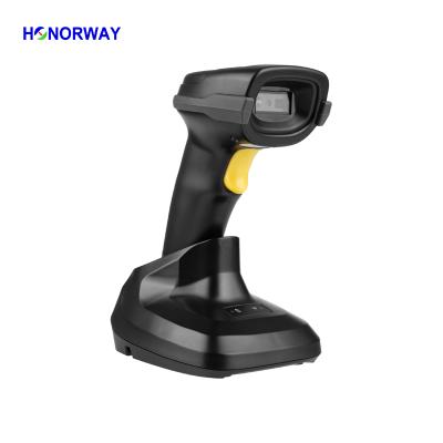 China 2.4GHz Wireless Global Shutter 2D Hand Barcode Scanner With 2200mAH Battery OEM for sale
