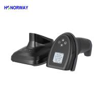 China MES Compatible Handheld Barcode Scanner With Screen 2 Inch Wireless QR Code Scanner for sale