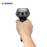 China MES Compatible Handheld Barcode Scanner With Screen 2 Inch Wireless QR Code Scanner for sale