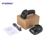 China MES Compatible Handheld Barcode Scanner With Screen 2 Inch Wireless QR Code Scanner for sale