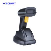 China 433MHz Wireless Handheld Inventory Scanner Android Compatible 1D 2D QR Barcode Scanner for sale