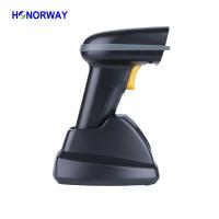 China 433MHz Wireless Handheld Inventory Scanner Android Compatible 1D 2D QR Barcode Scanner for sale