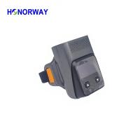 China 1D 2D Wireless Bluetooth Barcode Scanner Wearable Finger Ring Design For Warehouses for sale