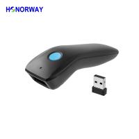 China Small Size 2.4GHz Portable Wireless Barcode Scanner For Retail QR Mobile Payment for sale