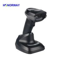 China 1D 2D QR Wireless Bluetooth Batch Upload Fast Charging Handheld Barcode Scanner With Cradle and Battery Management For Inventory for sale