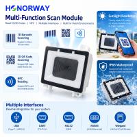 China HW-1930 OEM Water Proof 12V Wide Angle Anti-glare 13.56MHz NFC QR Barcode Scanner Module for Access Control System for sale