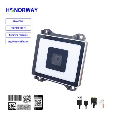 China HW-1580z Highly Cost-effective 1D 2D QR Rolling Shutter Sunshine Readable Barcode Scanner Module for Ticket Machine for sale
