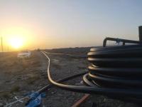 China UHMWPE PVC Polyethylene Pipe Gas Line 6mm Thickness Underground for sale