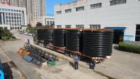 China Fiberglass PVC Flexible Ultra High Polymer Continuous Composite Pipe Oil Well Tubing for sale