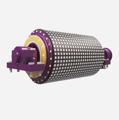 China 90% System Efficiency 380V Permanent Magnet Drive Drum for sale