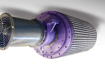China Gearless Transmission System Belt Conveyor Drum 500mm 1600mm Diameter for sale