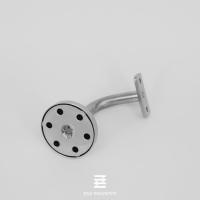 China Satin / Mirror Finish Wall Mounted Handrail Bracket H50mm X W80mm for sale