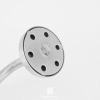 China Satin / Mirror Finish Wall Mounted Handrail Bracket H50mm X W80mm for sale