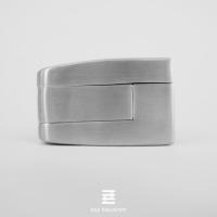 China H55mm X W55mm Stainless Glass Clamps Simple Design For Handrail And Railing for sale