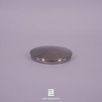 China 42.4x2.0mm Railing End Caps , Dome Stainless Steel End Cap Round Tube Use for sale