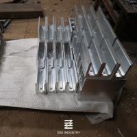 China H100mm X W62mm Aluminium U Section Channel For Stainless Steel Railing Base for sale