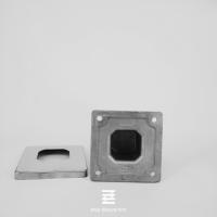 China Safety Fence Frameless Glass Spigots D50X50mm X H160mm BSCI Certificate for sale