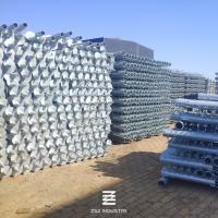 China Diameter 76-120mm Ground Screw Post Anchor Iron Tube & Sheet Materia for sale
