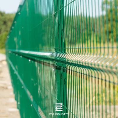 China PVC Coated 3D Welded Wire Mesh Fence Panels 1530mm X 2500mm For Garden Fence for sale