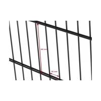 China PVC Coated 2D Welded Wire Fence Panels Easy Installation With Low Maintenance for sale