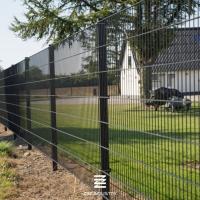 China PVC Coated 2D Welded Wire Fence Panels Easy Installation With Low Maintenance for sale