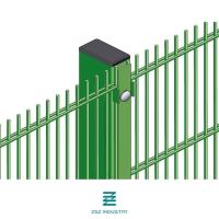 China 2D Welded Wire Mesh Fence Panels 6/5/6mm X 200x50mm X 1830mm X 2500mm for sale