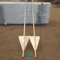 China Easy Installation Galvanized Metal Fence Posts With Wings 40x2.0x2900mm for sale