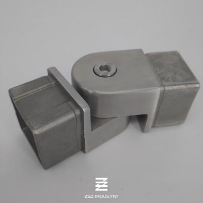 China SS 304/316 Adjustable Handrail Connector With Satin / Mirror Finishing for sale