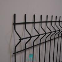 China 3D Model Welded Wire Mesh Fence Panels Low Carbon Iron Wire Material for sale