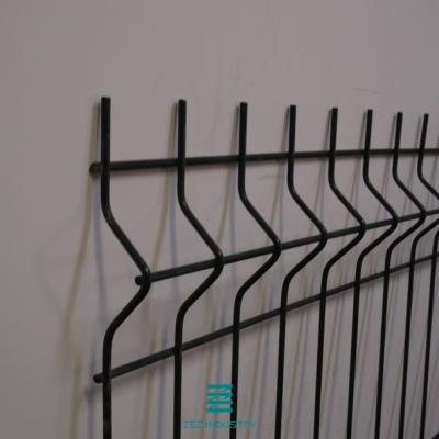 China 3D Model Welded Wire Mesh Fence Panels Low Carbon Iron Wire Material for sale