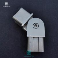 China Flush Elbow 40x40mm Handrail Connector For Construction Decoration for sale