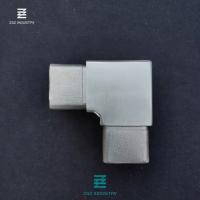 China Elbow 90 Degree Handrail Connector 40x40mm Stainless Steel 304 Material for sale