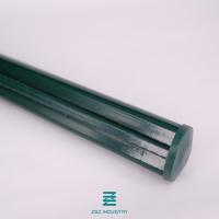 China PVC Coated D Type Metal Fence Posts With Strong Resistance Strength for sale