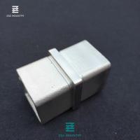 China Stainless Steel Square Baluster Connectors , Stair Rail Connectors 40x40x2.0mm for sale