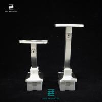 China Square Post Stair Rail Support Height Adjustable Satin Brushed Polish Finishing for sale