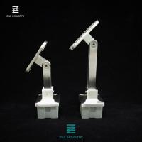 China Square Post Stair Handrail Supports , Rail Support Bracket 40x40x for sale