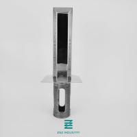 China Cement Mounting Frameless Glass Spigots Diameter 50x50mm X Height 280mm for sale