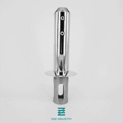 China D48mm X H280mm Glass Fencing Spigots , Swimming Pool Glass Spigots for sale