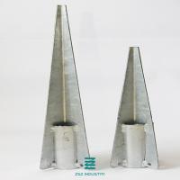 China Hot Dipped Galvanizing Wood Fence Pole Anchor 71mm 91mm 101mm 121mm Diameter for sale