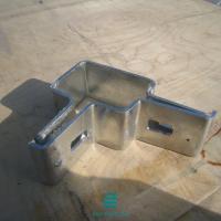 China Hot Dipped Galvanized Fence Fittings Clamp For Fencing Post Anchor for sale