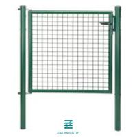 China Galvanized Garden Security Gate , Easily Assembled Wire Mesh Fencing for sale