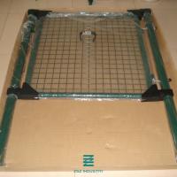 China Easily Assembled 200x50x4.0mm Wire Mesh Security Gate For Recreational Places for sale