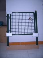 China Wire Mesh Steel Garden Gates Powder Coated For Extra Long Durability for sale