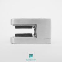 China H45mm X W45mm Glass Bracket Clamp For Stainless Steel Balustrade Handrail for sale