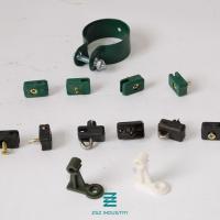 China Pole Anchor Galvanized Fence Fittings Clamp Fence Clip 60x40mm ISO9001 Certificate for sale