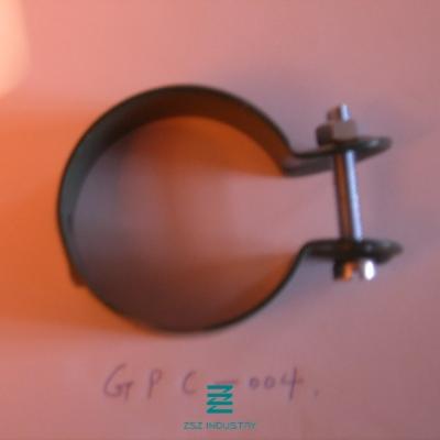 China 60x40mm Post Anchor Fittings , Chain Link Fence Fittings Iron Bar & Sheet Material for sale