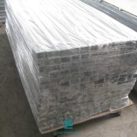 China Rectangle Metal Fence Posts With Powder Coating Surface Treatment for sale