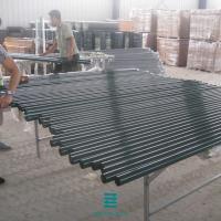 China Hot Dipped Galvanized Round Post , Sturdy Round Metal Fence Post for sale